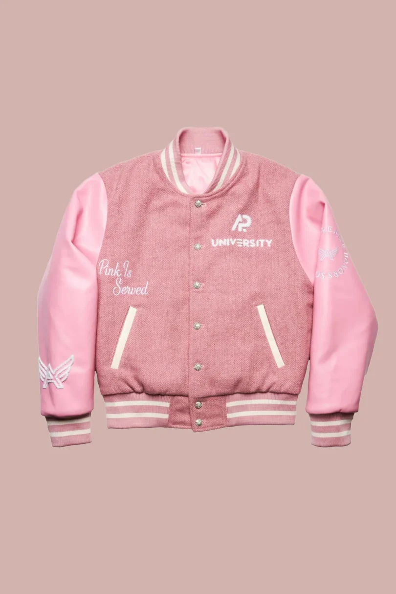 Grandeur Rosé Varsity Jacket | Sale | Real American Jackets