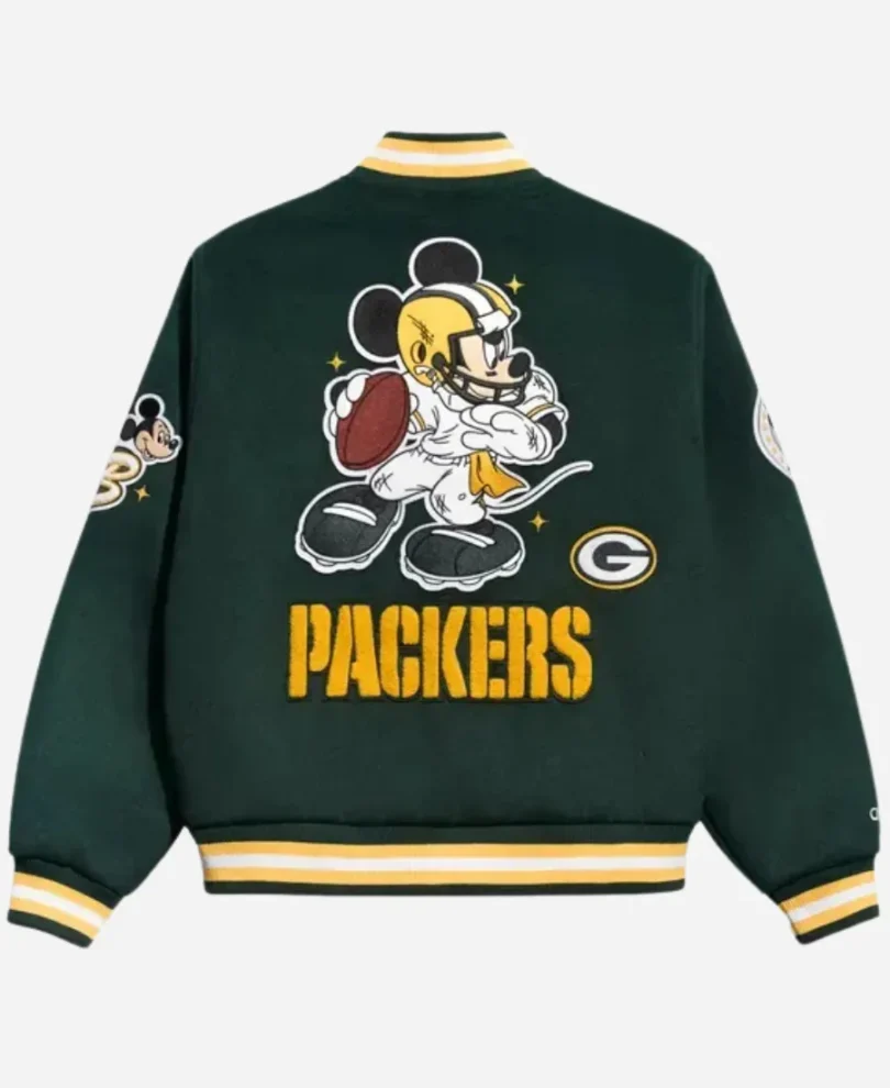 Packers x Mickey Mouse Varsity Jacket
