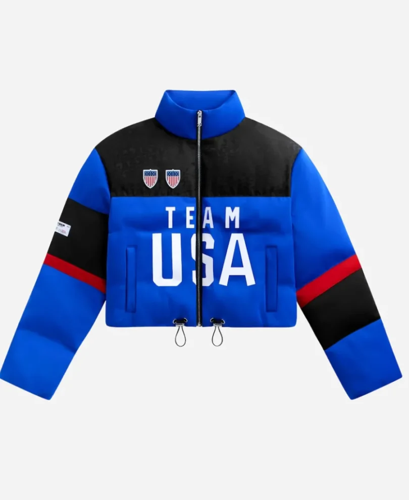 Off Season Team USA Blue Cropped Jacket